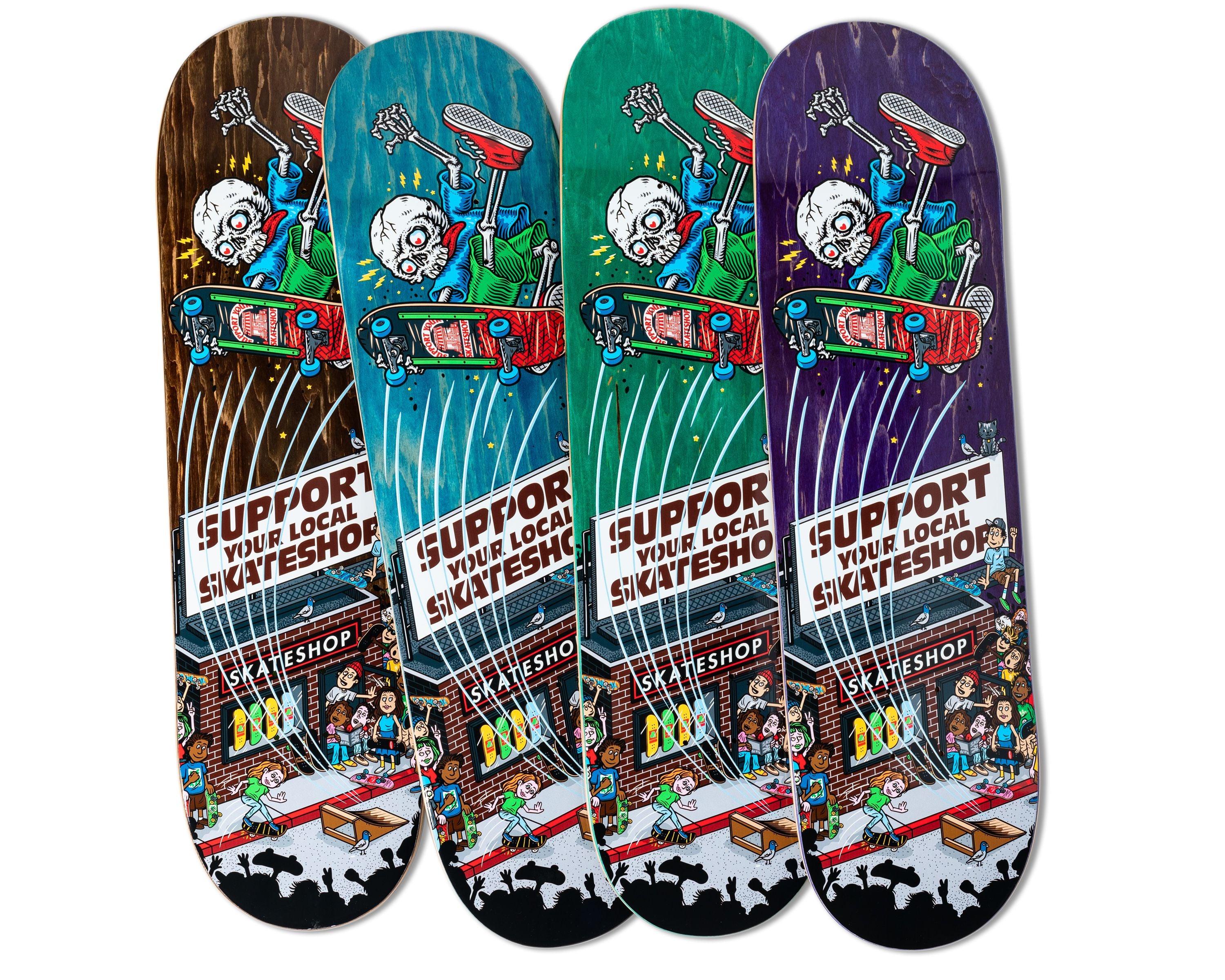 Skate Shop Day Shop Keepers Deck X Todd Bratrud Assorted Colors – www ...